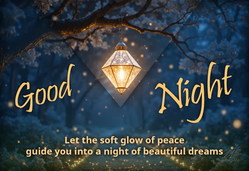 Good Night Wishes – May the Soft Glow of Peace Guide Your Dreams ...