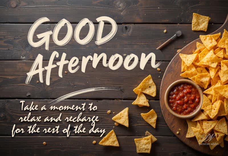 Good Afternoon Wishes – Relax and Recharge for the Rest of the Day ...