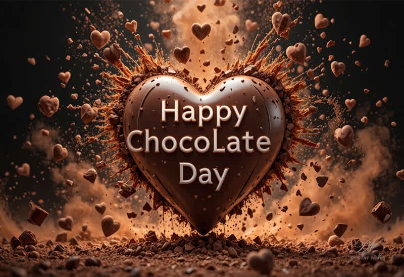 Happy Chocolate Day Wishes – Sweet Greetings for Your Loved Ones ...