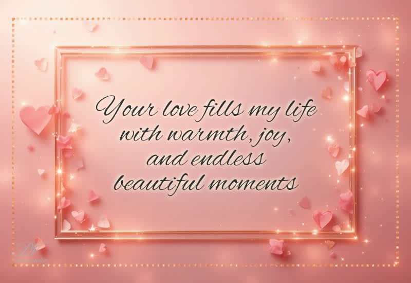 Beautiful Love Message – Romantic Love Greeting Card | Premium Wishes